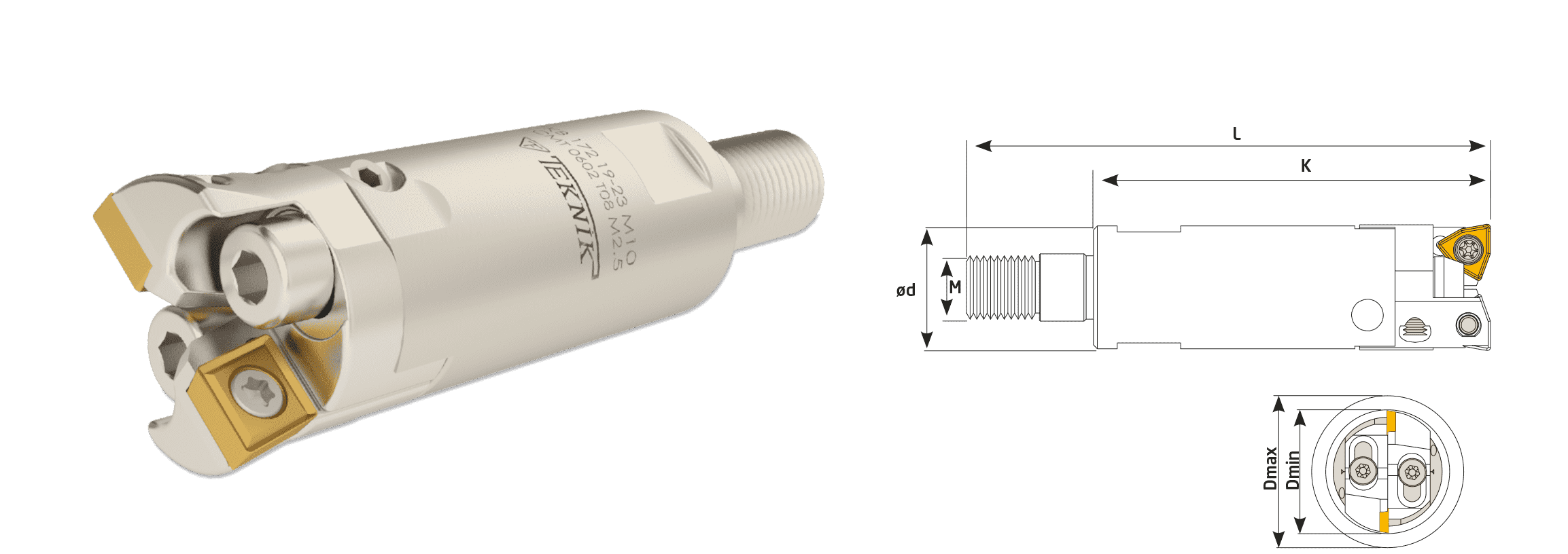 16-38 mm Kaba Bara | Delik İşleme Baraları | Teknik Cutting Tools